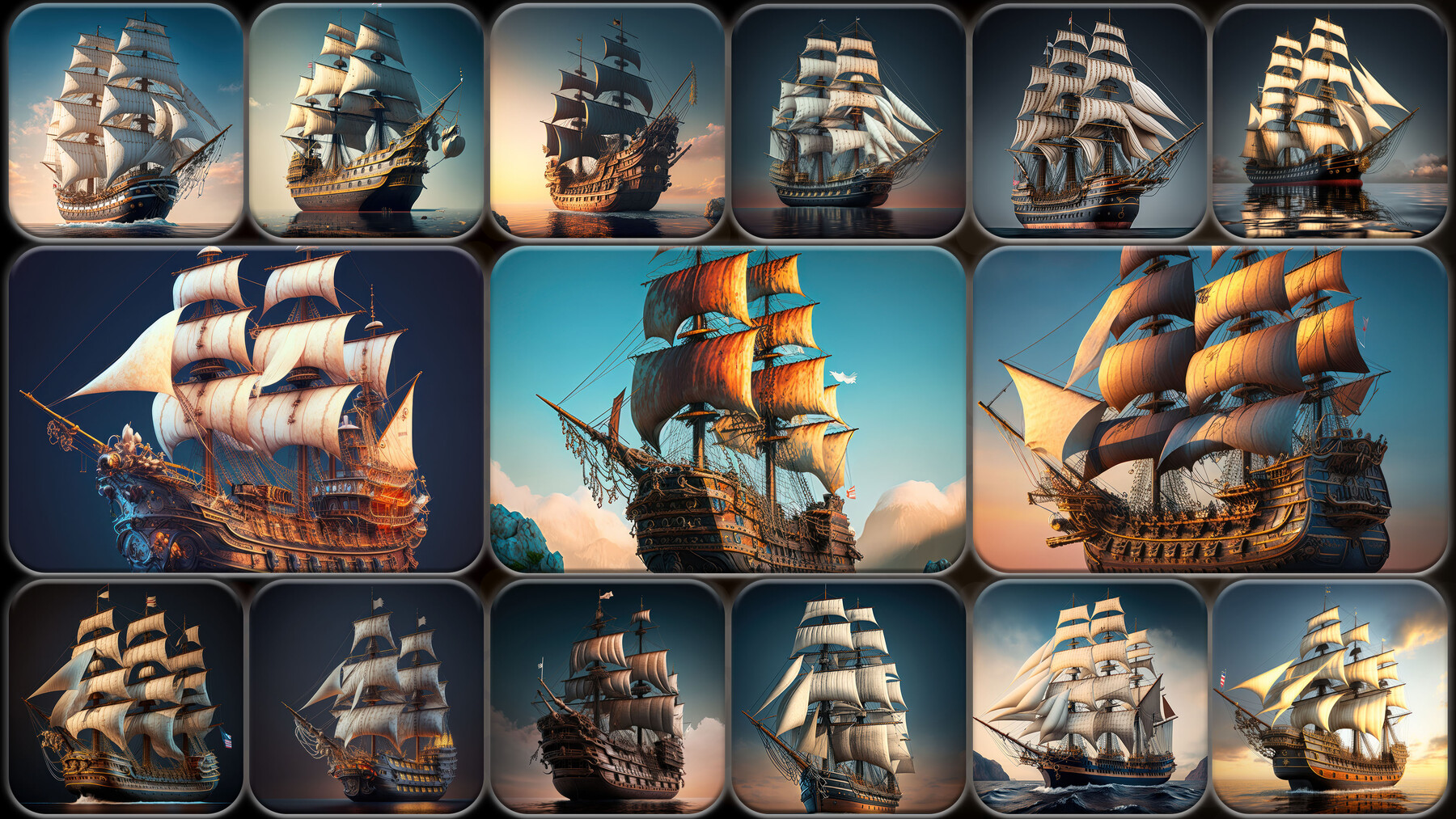 ArtStation - 200 Old Ship Reference Pack | 4K | v.2 | Artworks