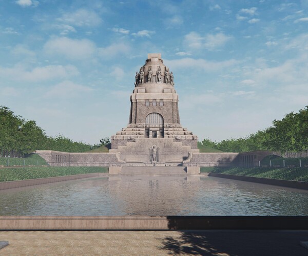 ArtStation - Monument to the Battle of Nations | Game Assets