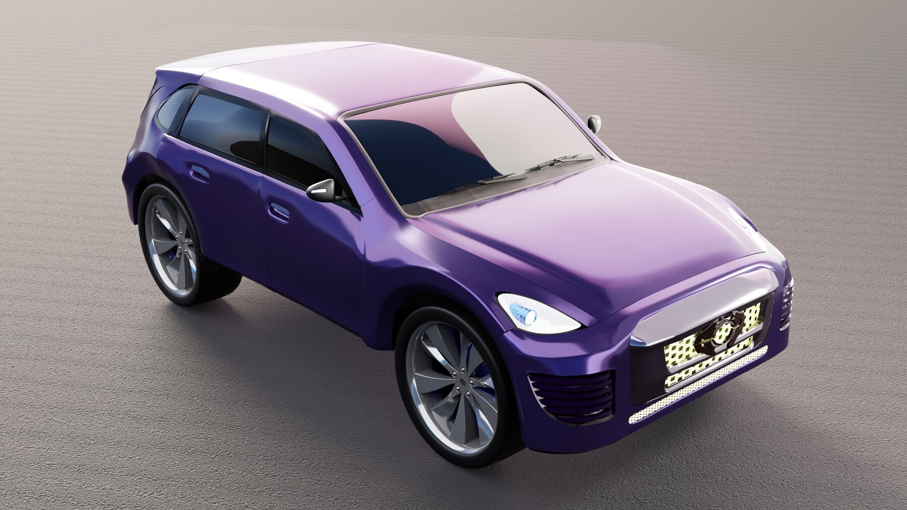 ArtStation - SUV CAR 3D model | Game Assets