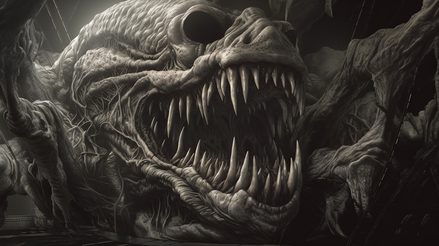 ArtStation - horror skull valley | Artworks