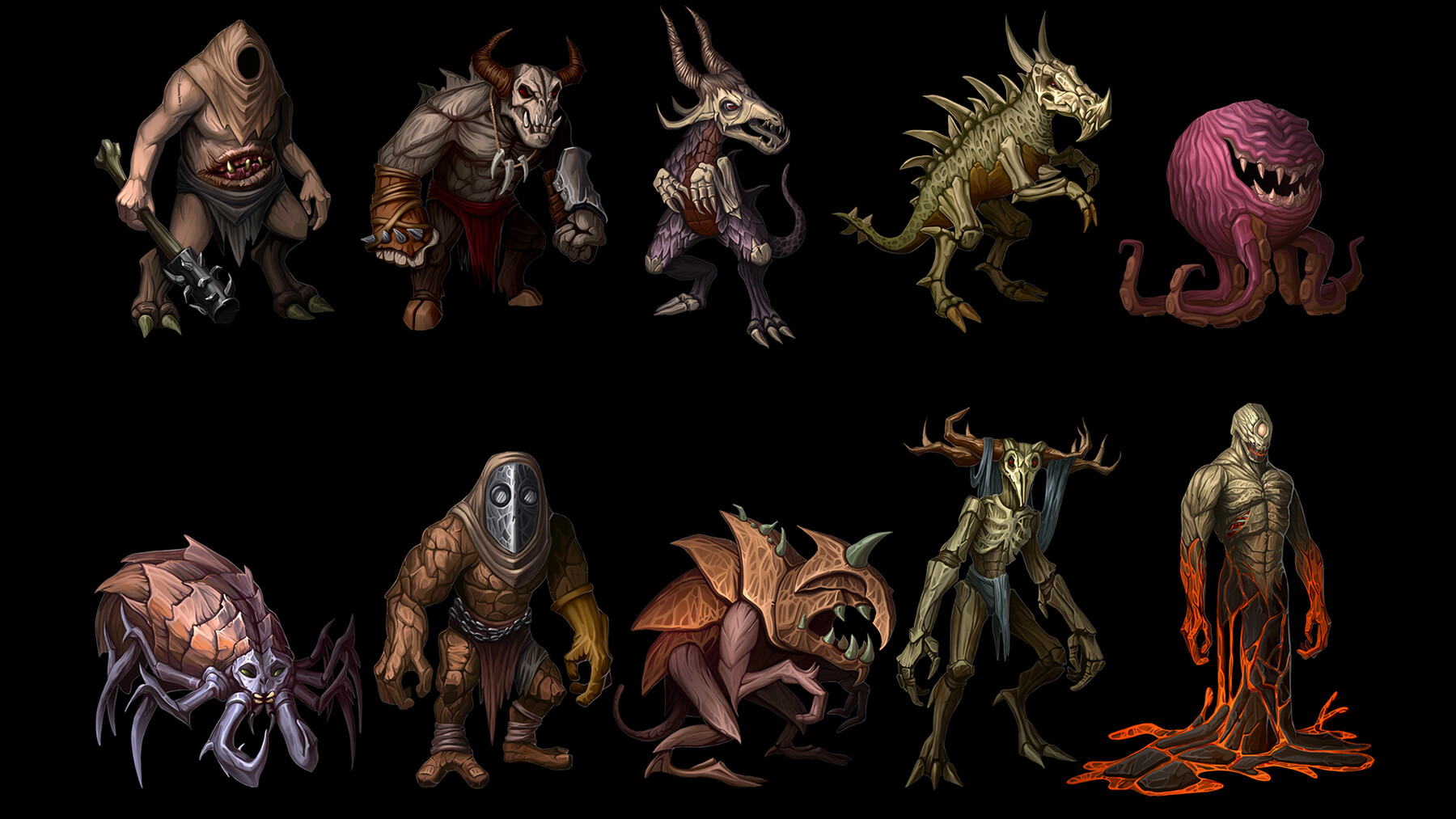 ArtStation - Fantasy Army Characters pack4 | Game Assets