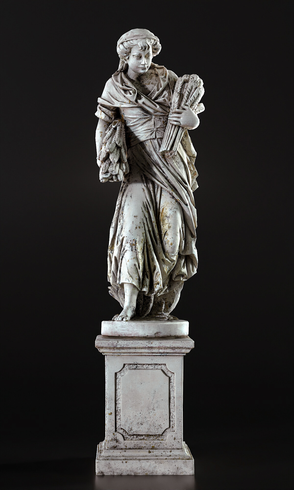 ArtStation - Ancient statues | Game Assets