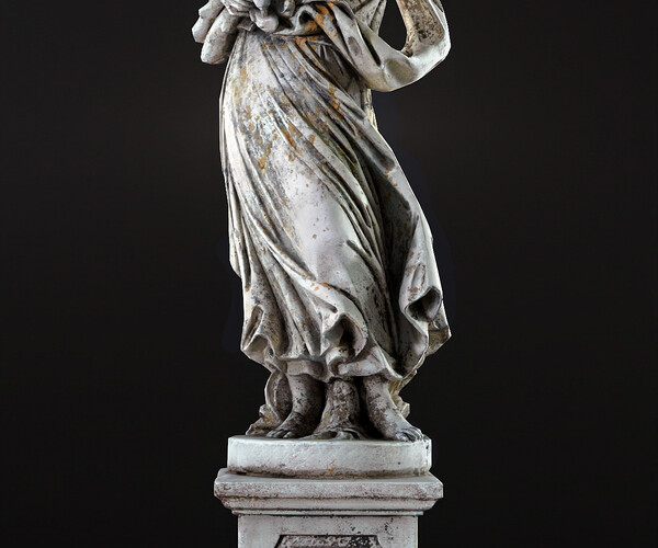 ArtStation - Ancient statues | Game Assets