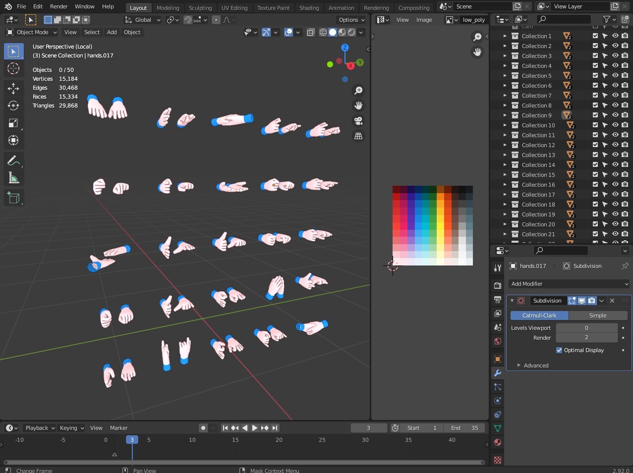 ArtStation - Cartoon hands | Game Assets