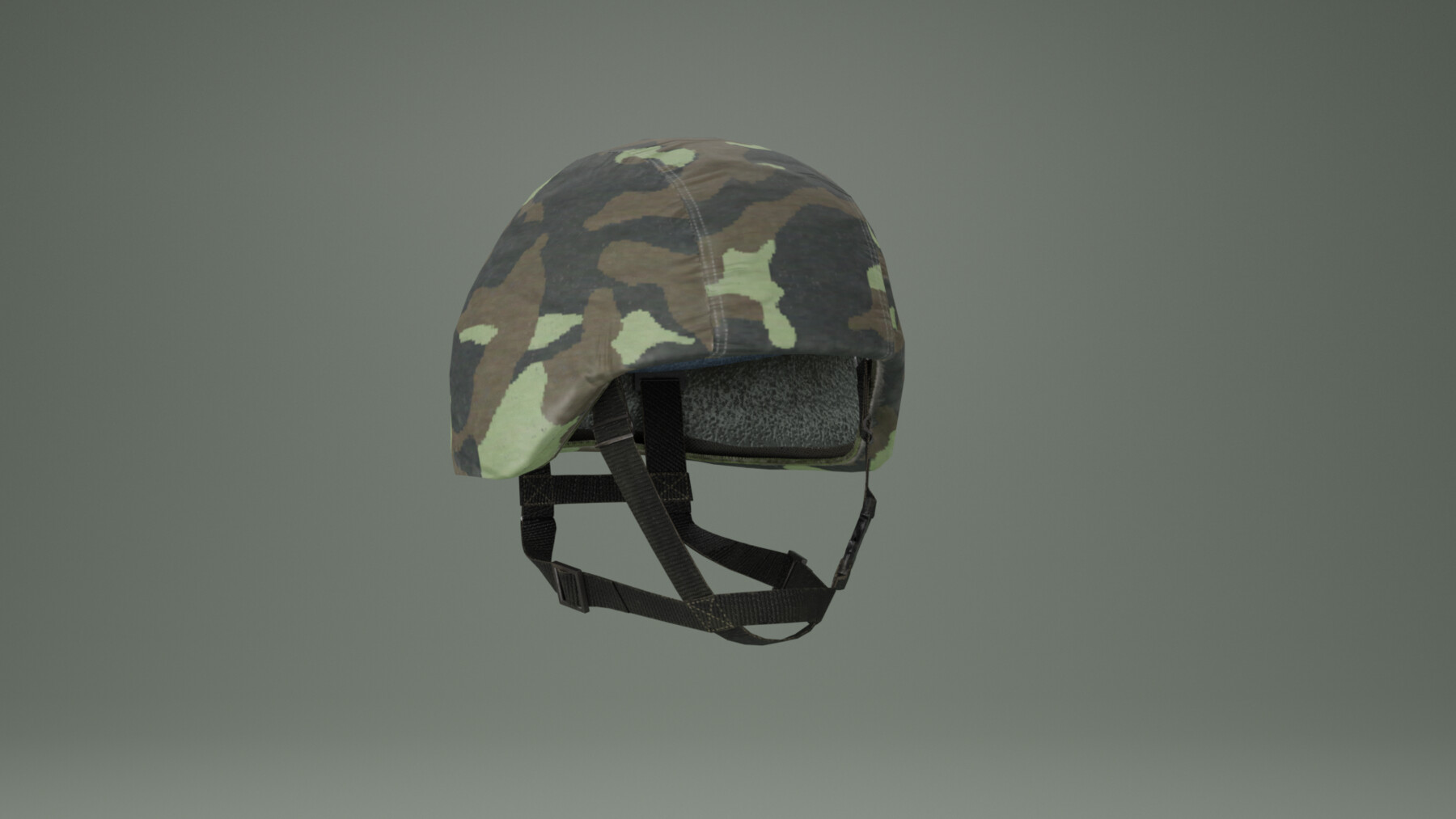 ArtStation - helmet with cover Low-poly 3D model | Game Assets