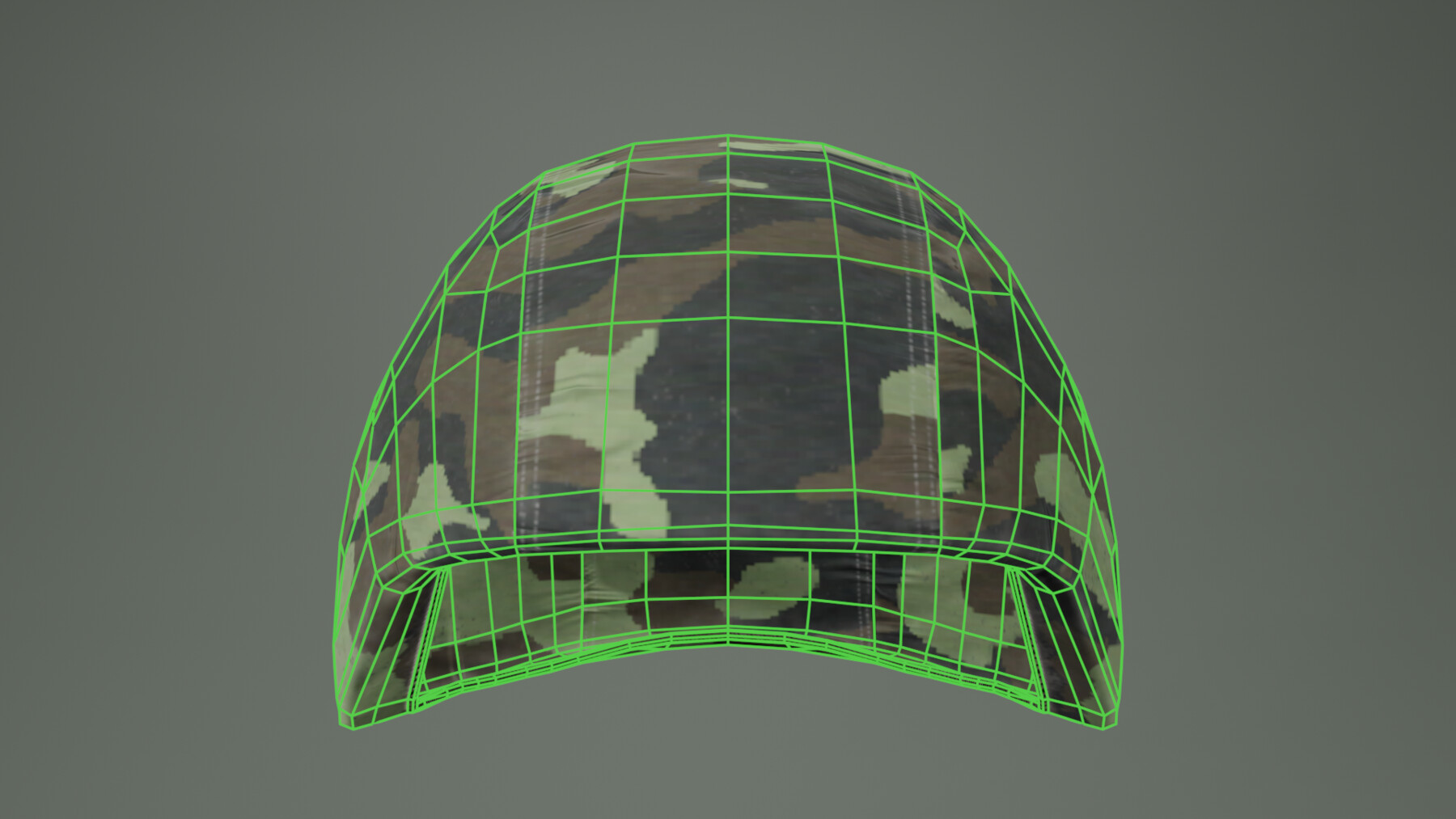 ArtStation - helmet with cover Low-poly 3D model | Game Assets