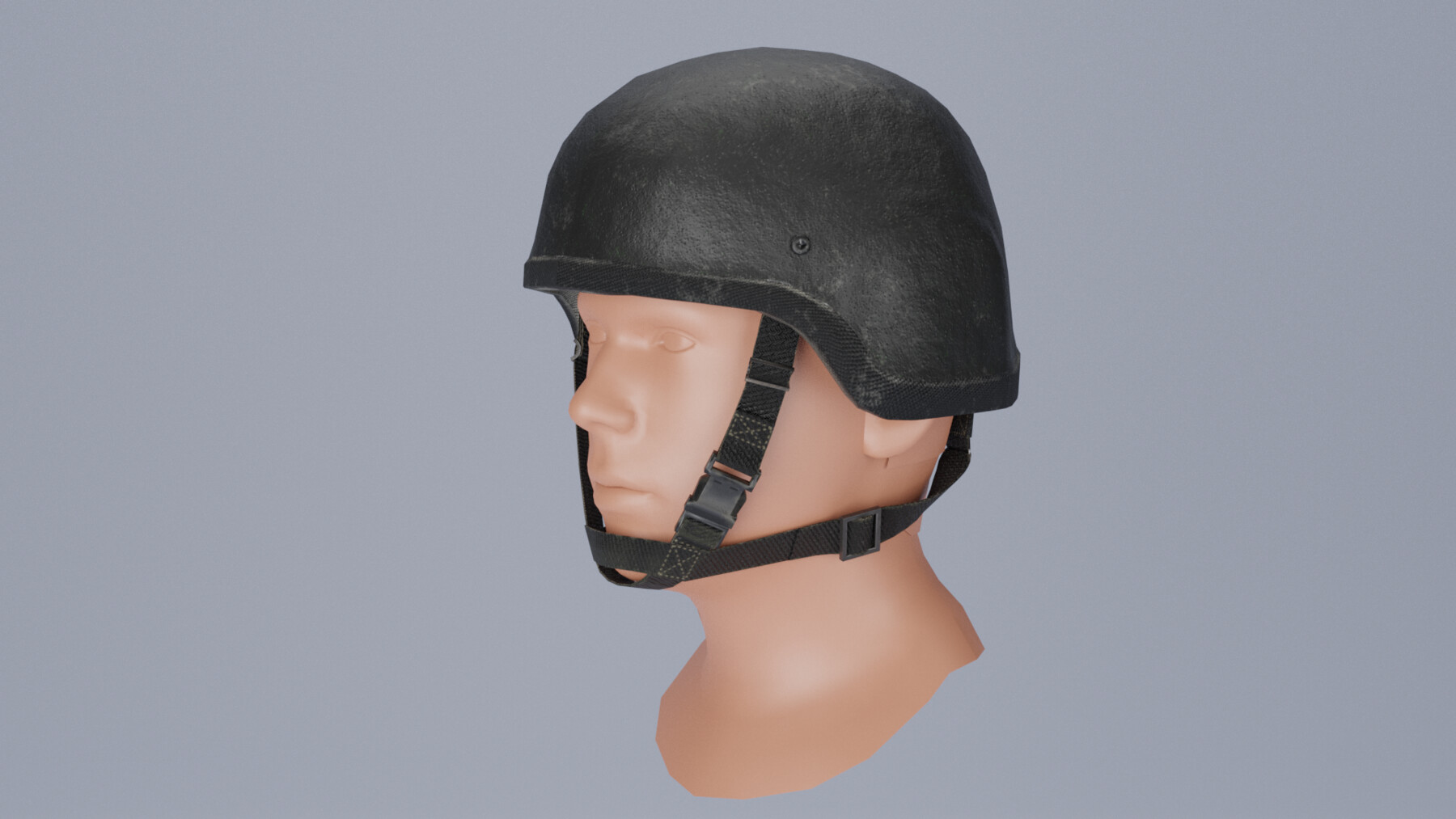 ArtStation - helmet with cover Low-poly 3D model | Game Assets