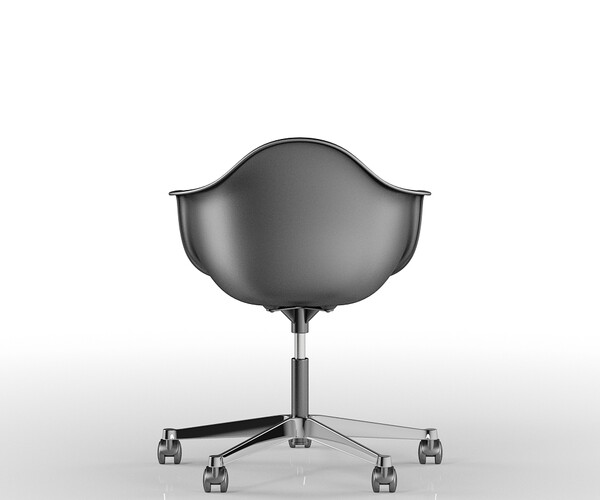 ArtStation - Black PC Office Eames Chair | Resources
