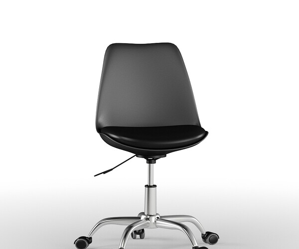 ArtStation - Black PC Office Eames Chair | Resources
