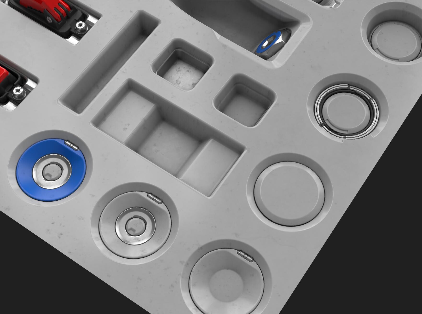 ArtStation - Sci-fi Mesh Decals by Josh Van Zuylen | Game Assets