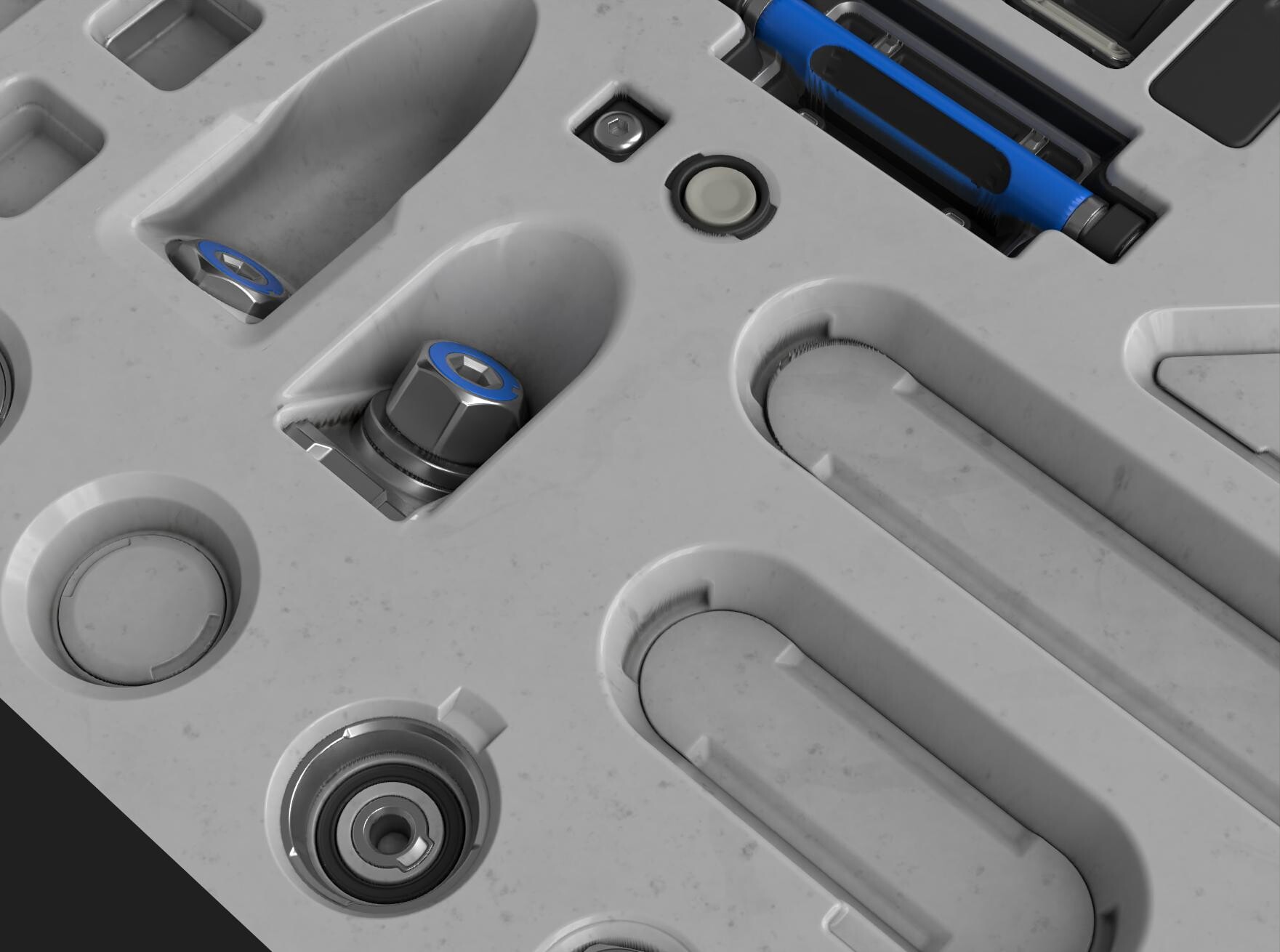 ArtStation - Sci-fi Mesh Decals by Josh Van Zuylen | Game Assets