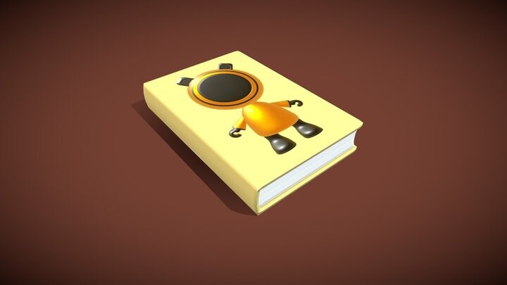 ArtStation - Book 3D Model | Game Assets