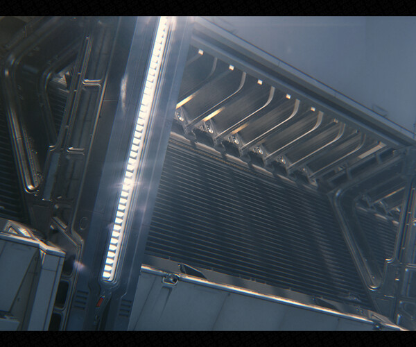 ArtStation - Sci-fi Mesh Decals by Josh Van Zuylen | Game Assets