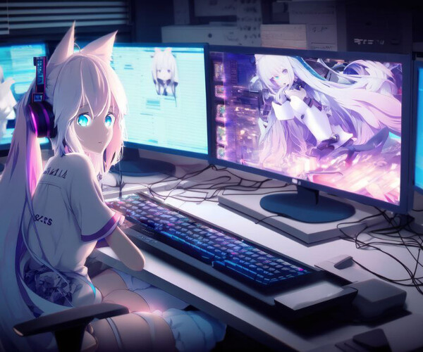 ArtStation - AI Generated Anime Girls | Artworks