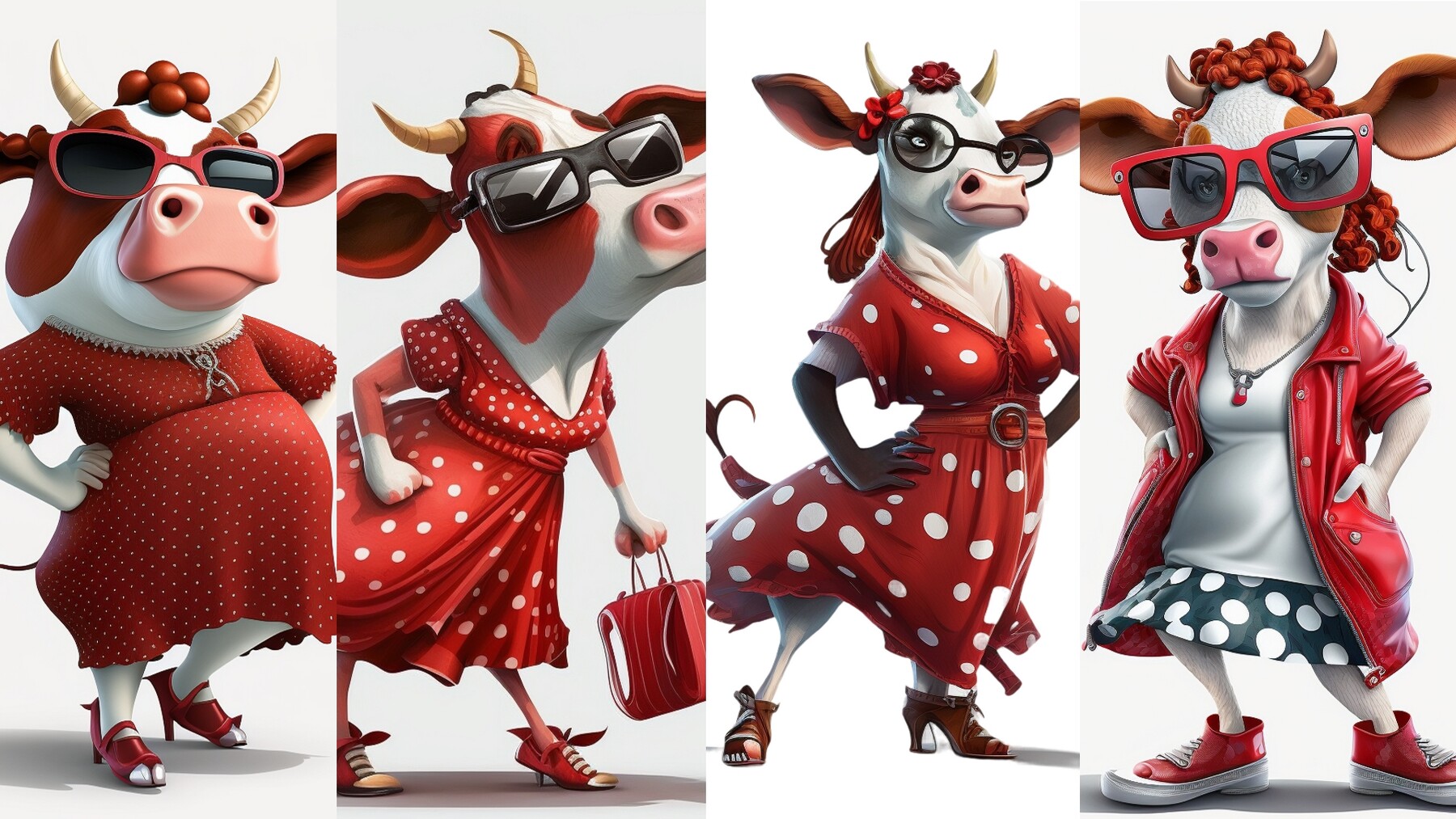 ArtStation - Bold and Beautiful: 100 Ladies In Red - 8K Resolution ...