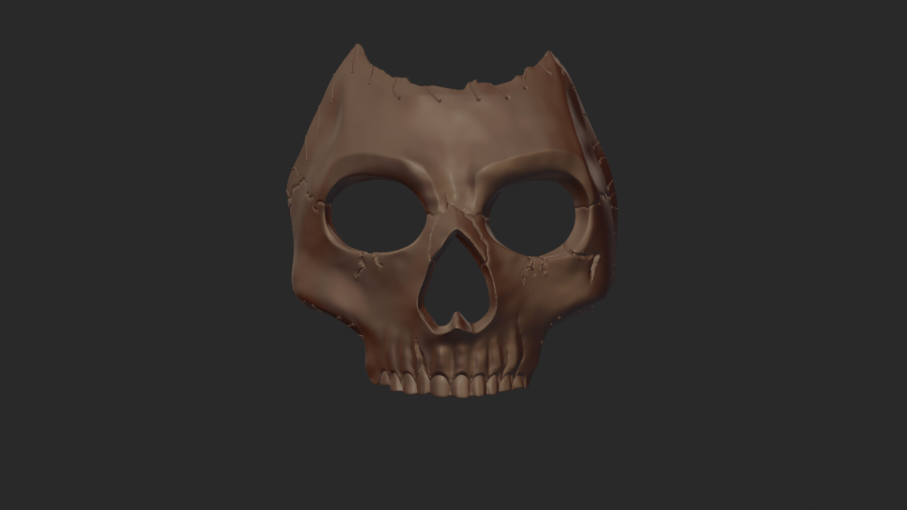 ArtStation - NEW PRINTABLE COD GHOST MASK STL | Resources