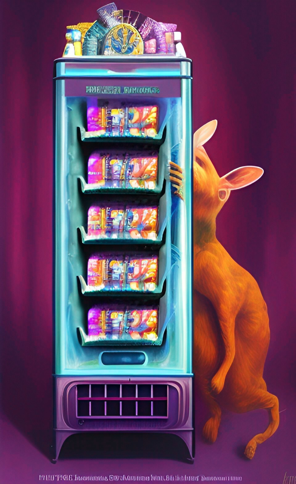ArtStation - vending machine 26660 jpg wombo art pack | Artworks