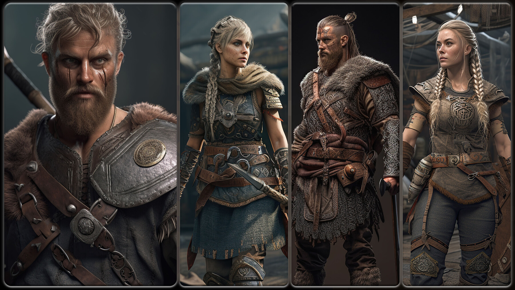ArtStation - 200 Realistic Viking Reference Pack | 4K | v.1 | Artworks