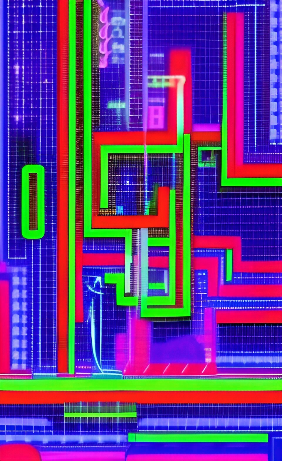 ArtStation - illuminating circuit pattern, art, tetris 10790 jpg wombo art pack | Artworks