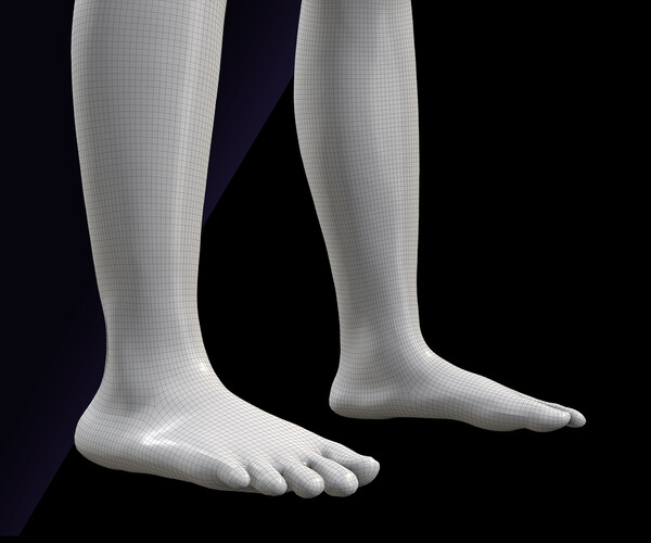 ArtStation - Cleaned A Pose Scan | Killa Raketa Nude | Resources