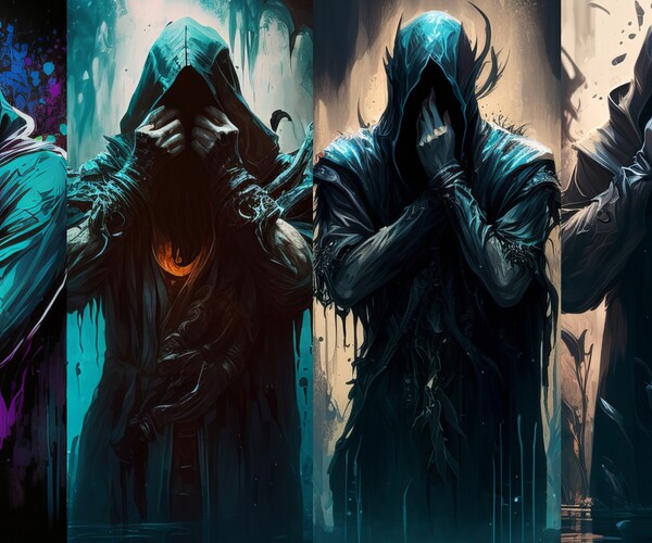 ArtStation - The Unseen: 100 Figures Hiding In 4K Resolution | Artworks