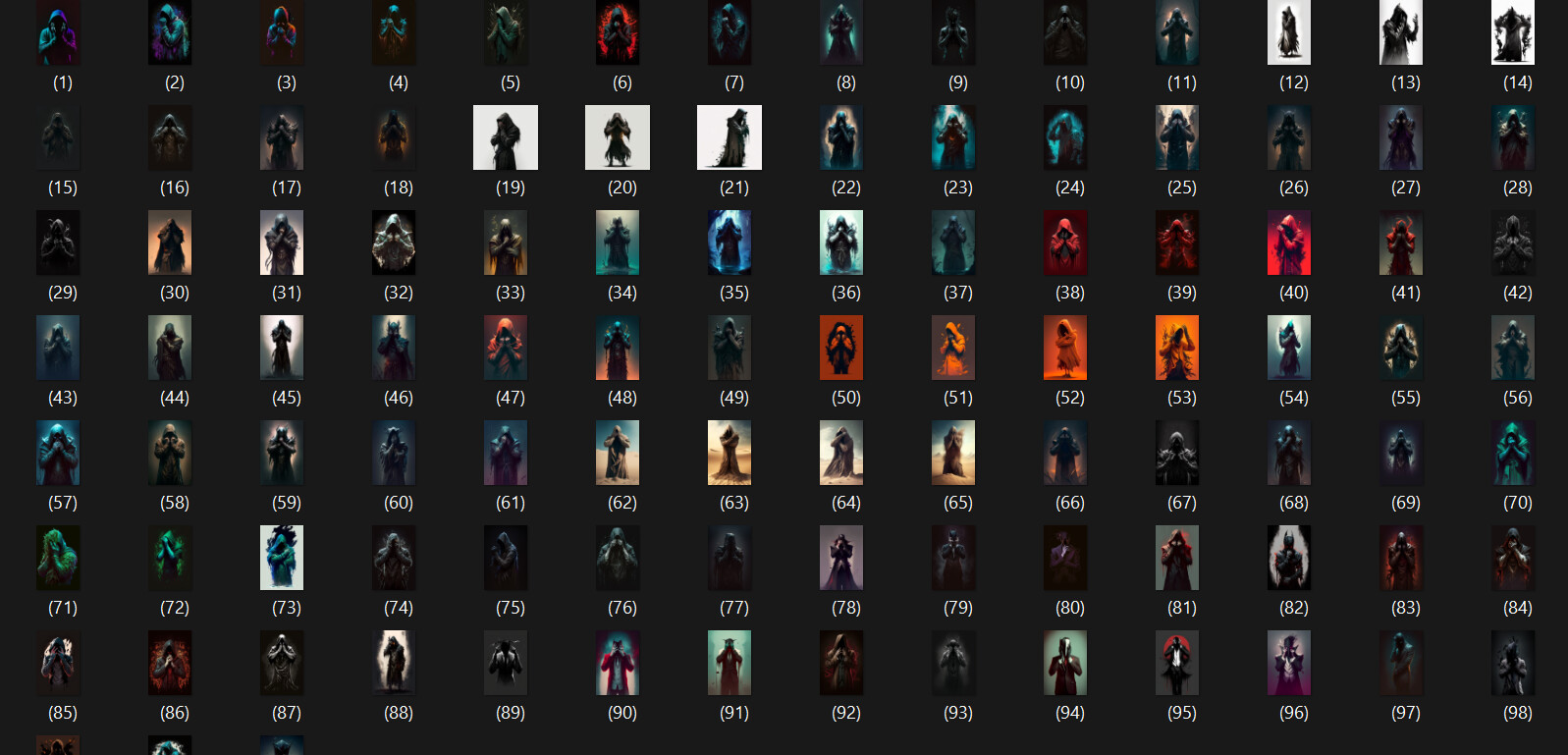 ArtStation - The Unseen: 100 Figures Hiding In 4K Resolution | Artworks