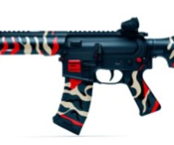 ArtStation - 98 Stylized M4 Reference V1 | Artworks