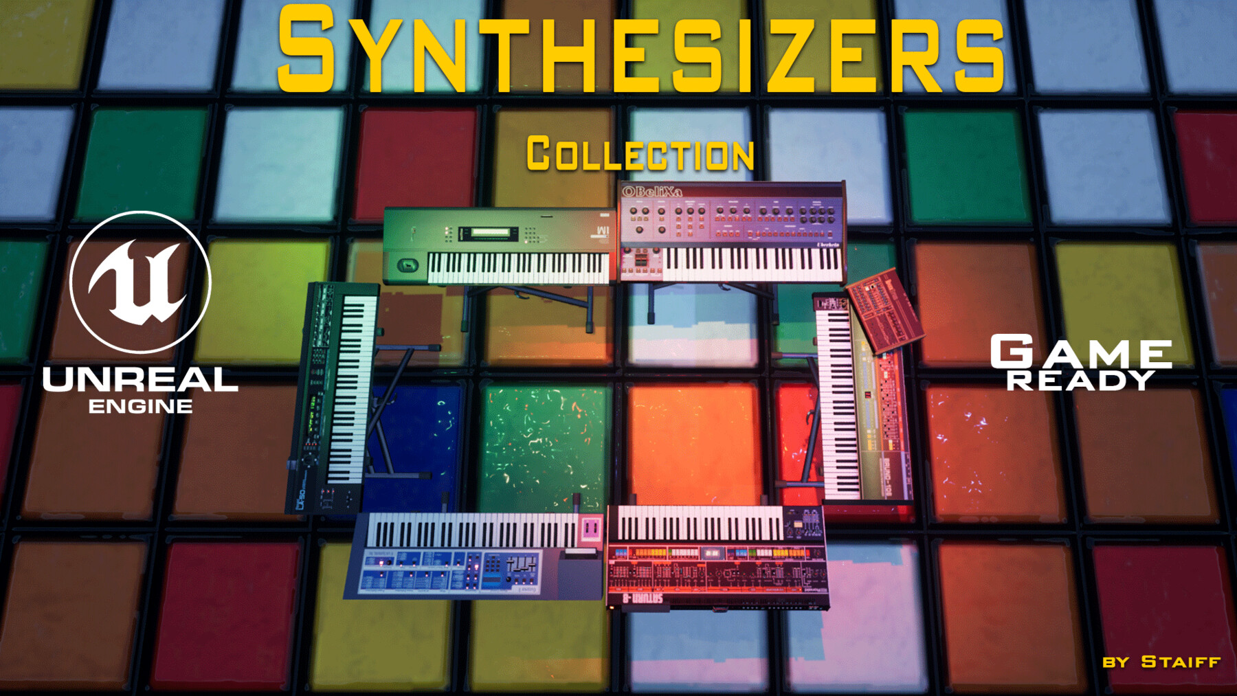 ArtStation - Synthesizers Collection for Unreal engine | Game Assets