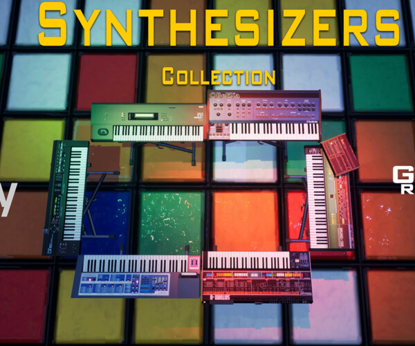 ArtStation - Synthesizers Collection for Unity | Game Assets