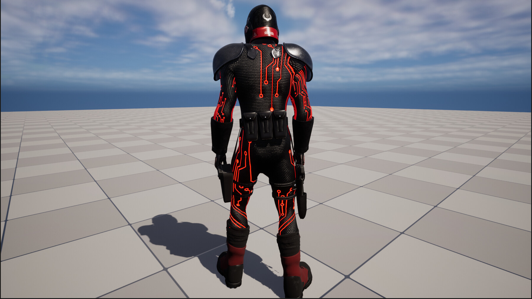 ArtStation - Tech Costume and props for Manny and Quinn Characters ...