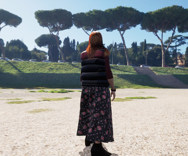 ArtStation - Civilian Clothes for Metahuman Female Character UE5 | Game ...