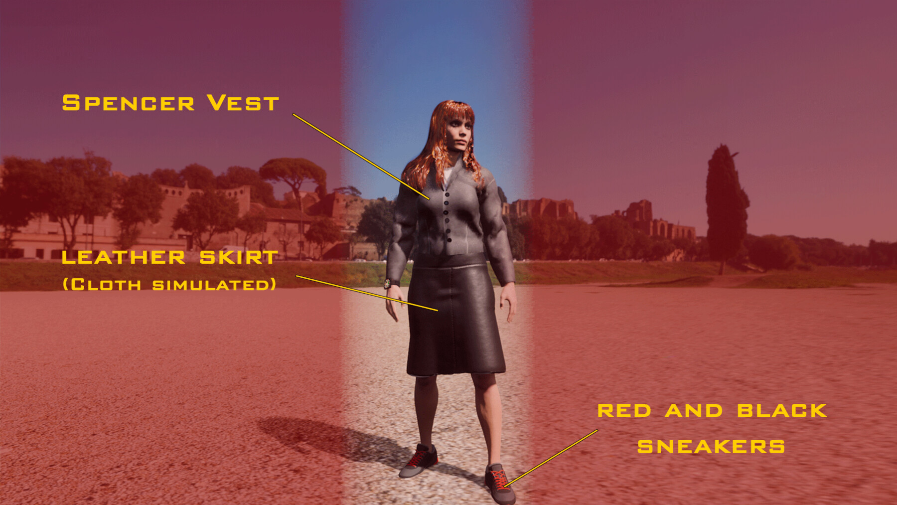 ArtStation - Civilian Clothes for Metahuman Female Character UE5 | Game ...