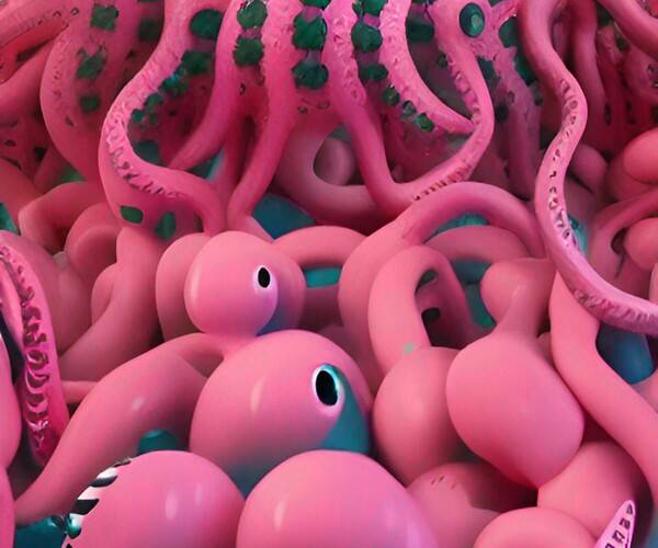 ArtStation - tentacles 7100 jpg wombo art pack | Artworks