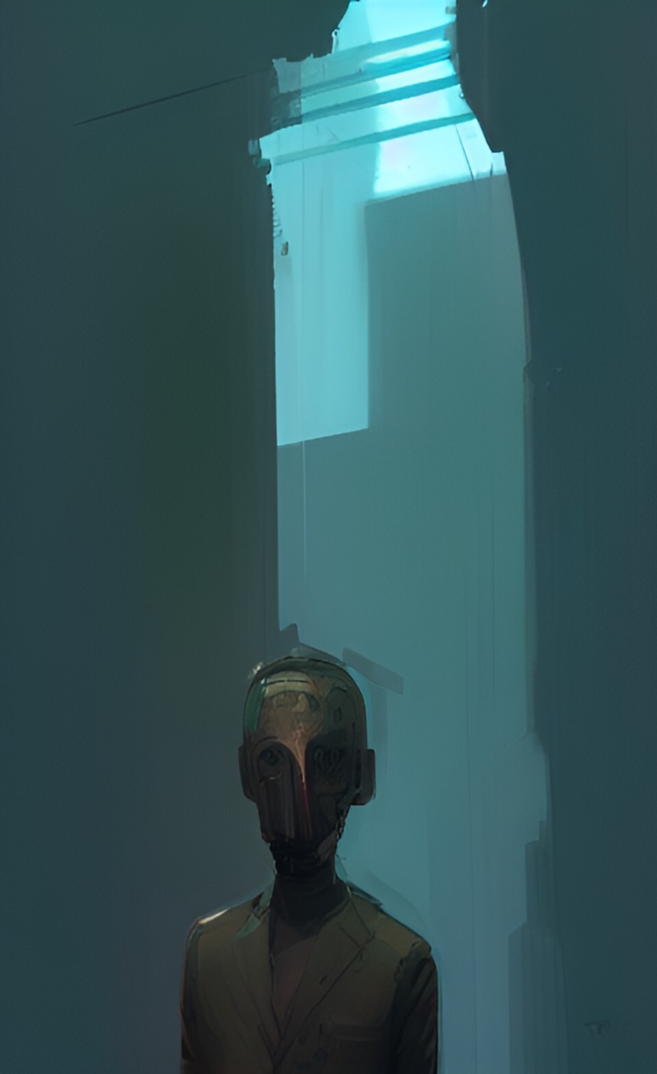 ArtStation - faceless android 4050 jpg wombo art pack | Artworks