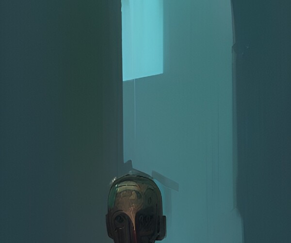 ArtStation - faceless android 4050 jpg wombo art pack | Artworks