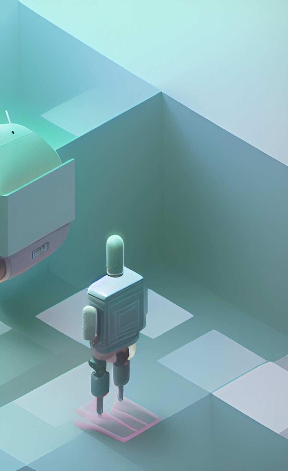 ArtStation - faceless android 4050 jpg wombo art pack | Artworks