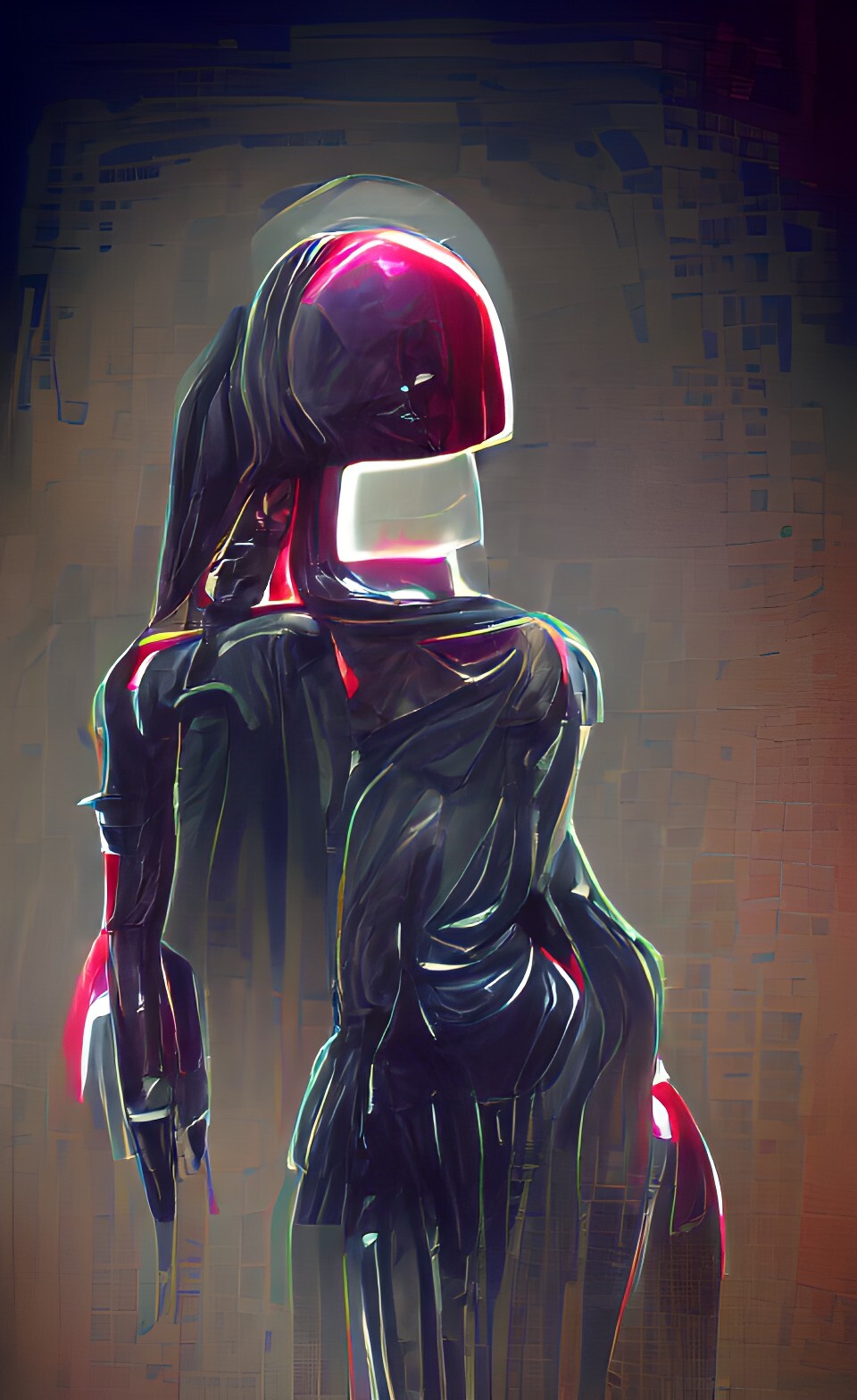 ArtStation - faceless android 4050 jpg wombo art pack | Artworks