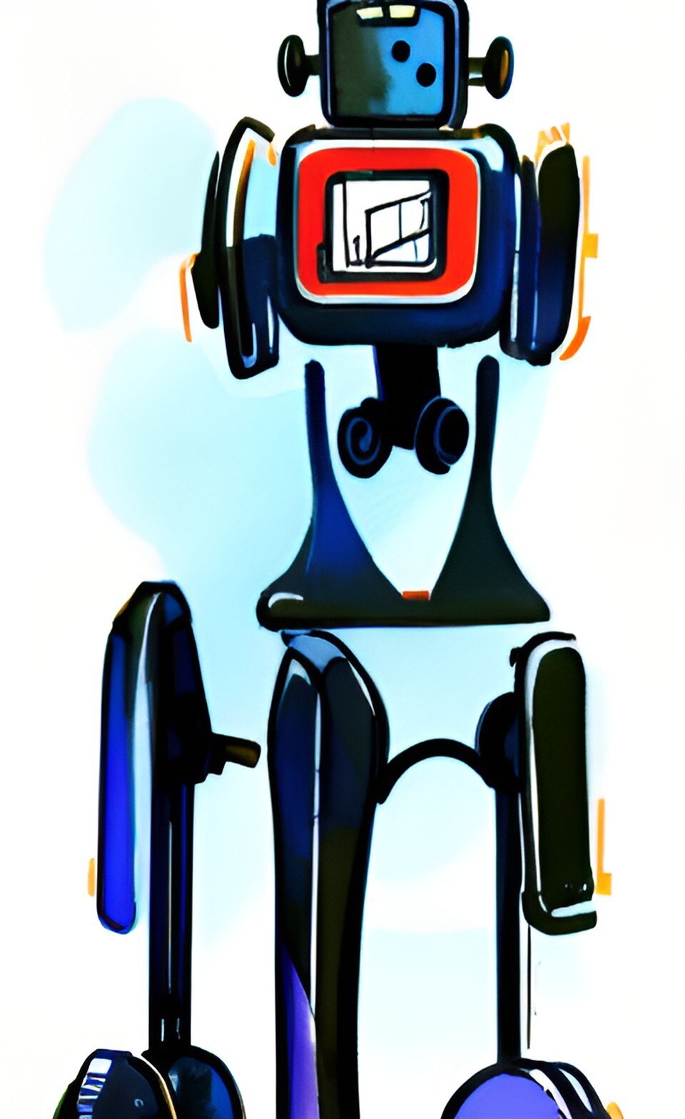 ArtStation - watercolor sketch of a robot 11460 jpg wombo art pack ...