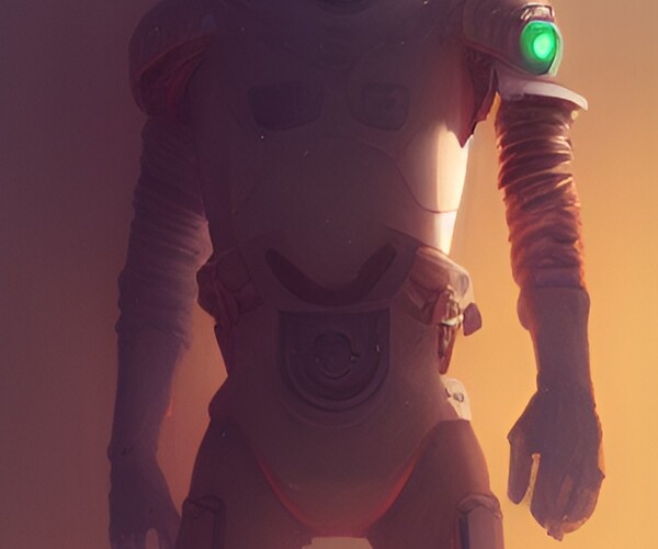 ArtStation - faceless android 4050 jpg wombo art pack | Artworks