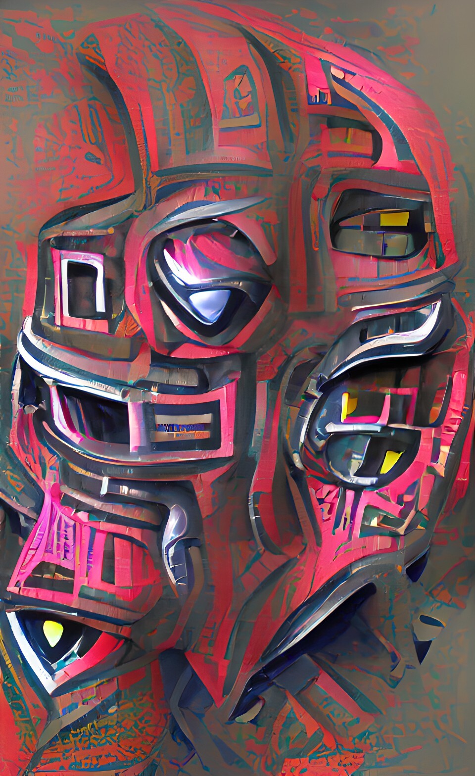 ArtStation - robot mask 8640 jpg wombo art pack | Artworks