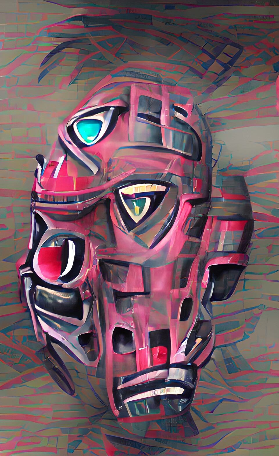 ArtStation - robot mask 8640 jpg wombo art pack | Artworks