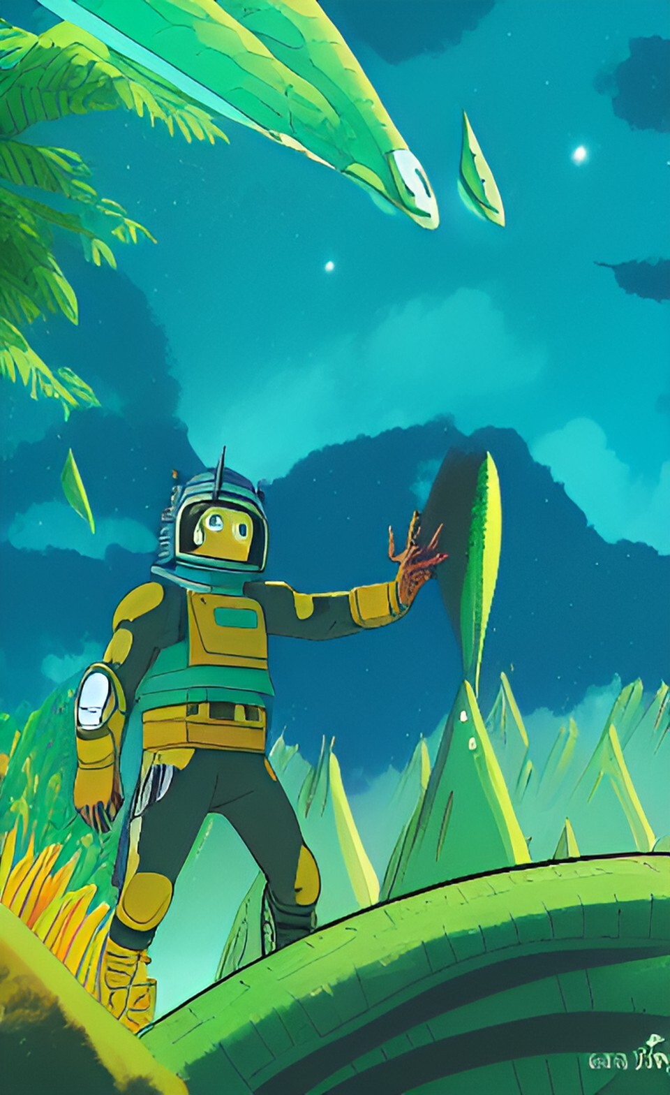 ArtStation - quetzal monster in the space 13680 jpg wombo art pack ...