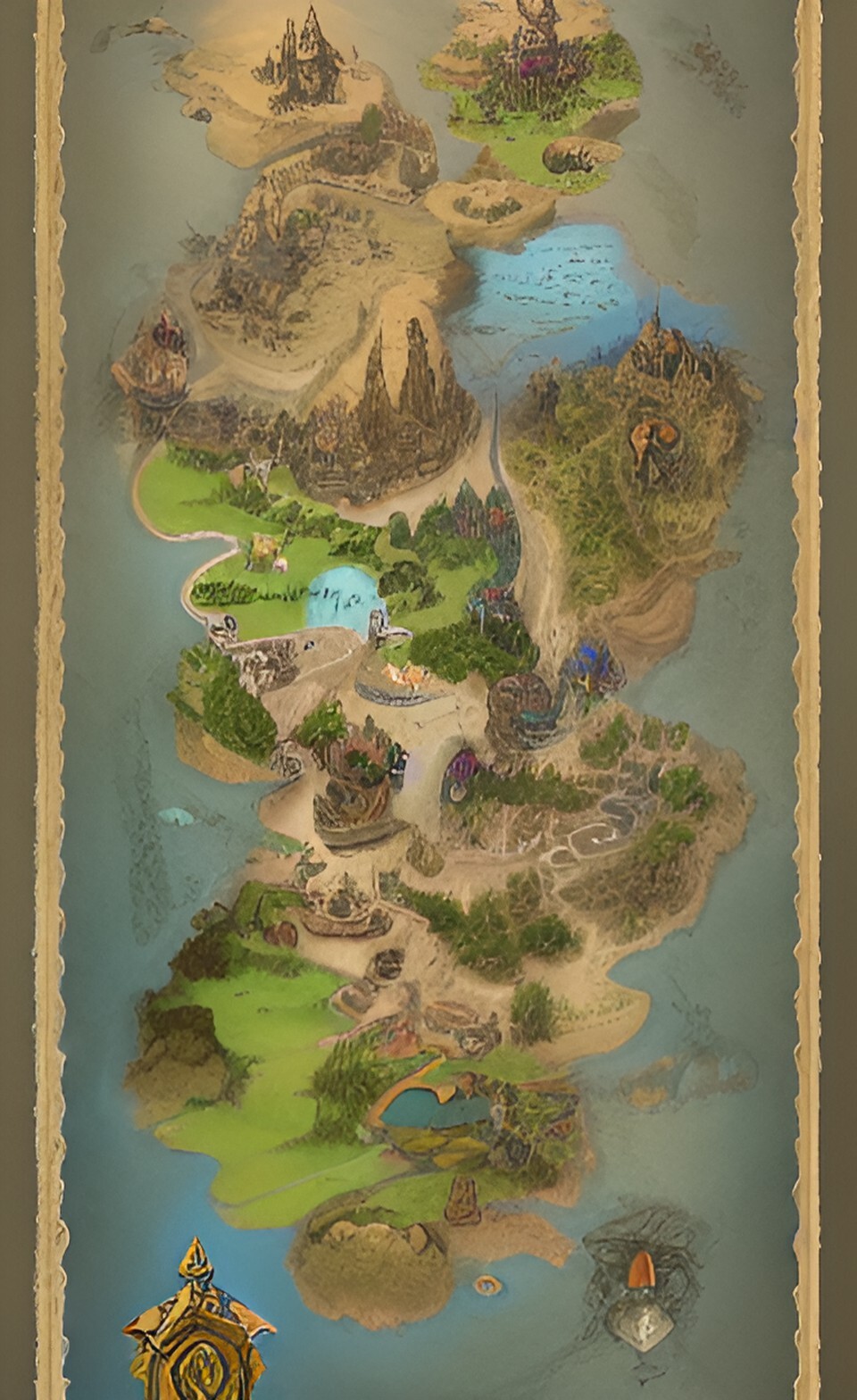 ArtStation - kingdom map 22150 jpg wombo art pack | Artworks