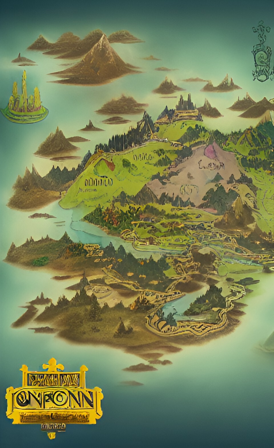 ArtStation - kingdom map 22150 jpg wombo art pack | Artworks