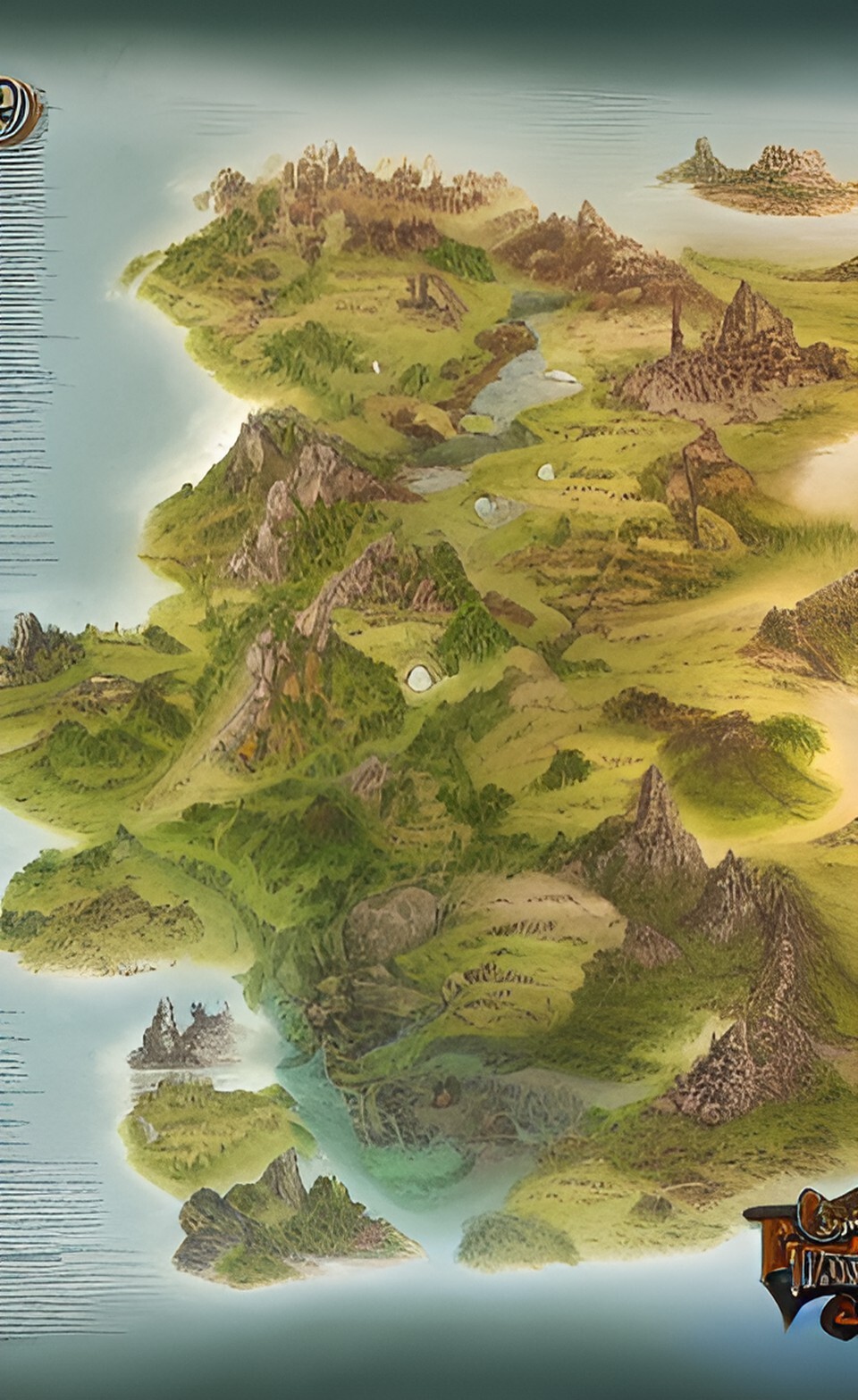 ArtStation - kingdom map 22150 jpg wombo art pack | Artworks