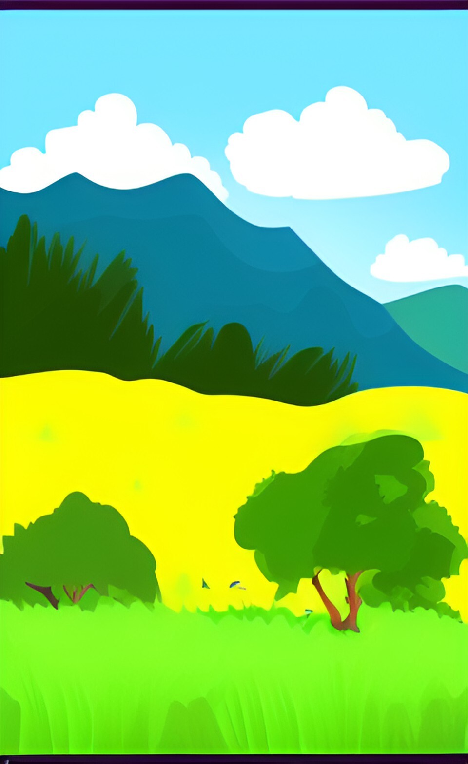 ArtStation - grassland illustration 20450 jpg wombo art pack | Artworks