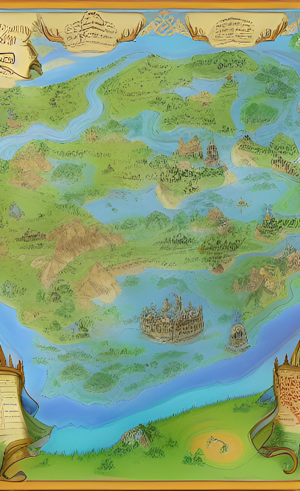 ArtStation - kingdom map 22150 jpg wombo art pack | Artworks