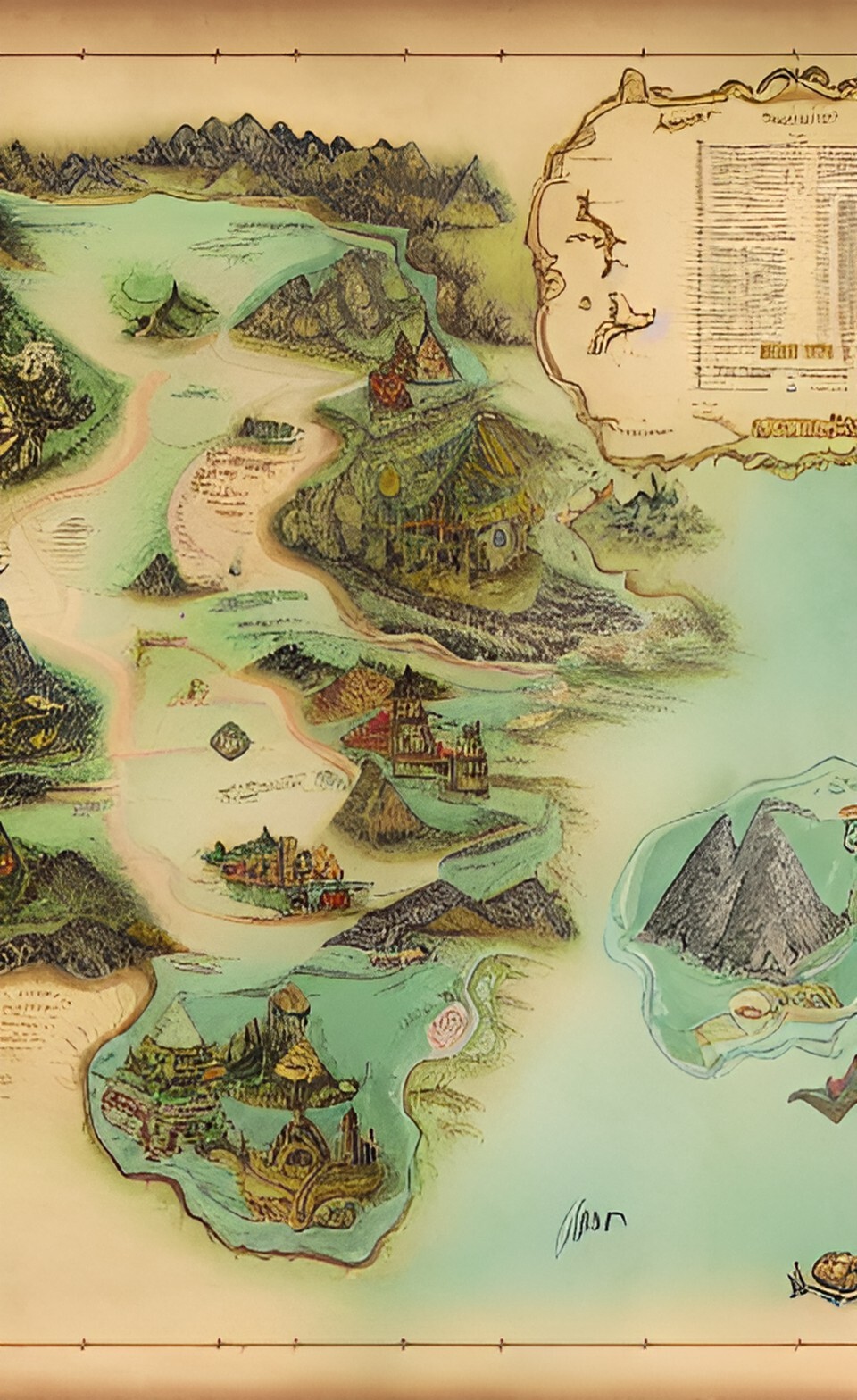 ArtStation - kingdom map 22150 jpg wombo art pack | Artworks