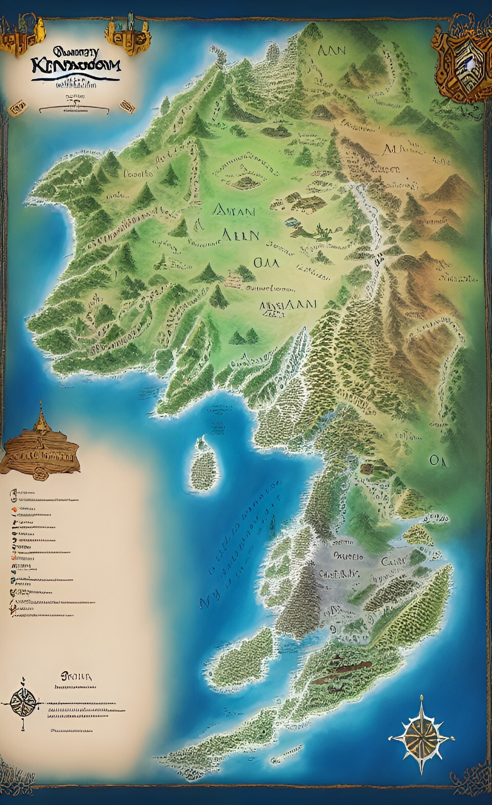 ArtStation - kingdom map 22150 jpg wombo art pack | Artworks