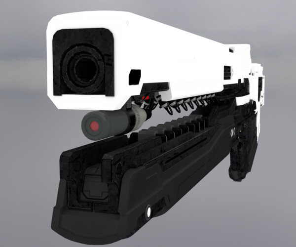 ArtStation - Railgun | Game Assets